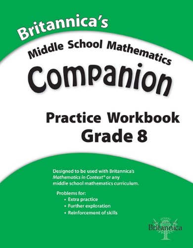 Buy Britannica's Middle School Mathematics Companion Practice Workbook ...
