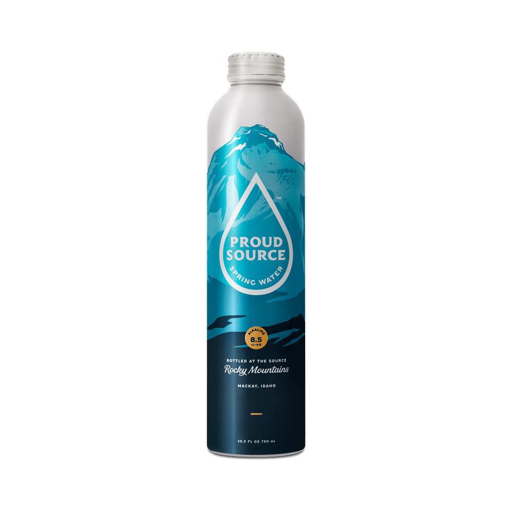 Amazon.com: PROUD SOURCE WATER Alkaline Spring Water, 25.3 FZ : Grocery ...