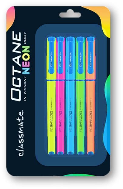 Classmate Octane Gel Neon 5N Unique : Amazon.in: Office Products