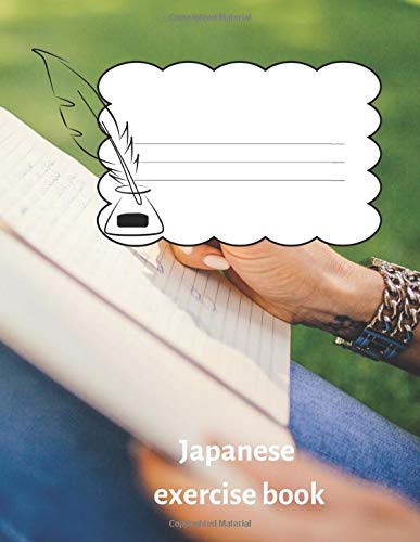 Buy Japanese exercise book: Genkouyoushi paper to learn the Japanese ...