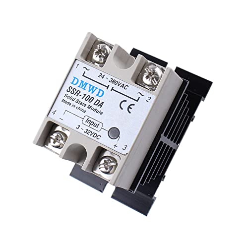Snapklik.com : SSR-100DA Solid State Relay DC To AC (Input 3-32V DC ...