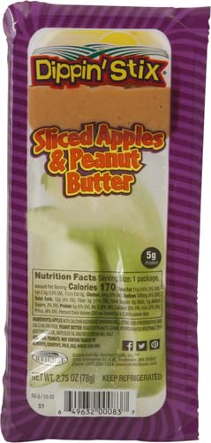 Amazon.com: DIPPIN STIX Dippin Stix Sliced Apples And Peanut Butter 2 ...
