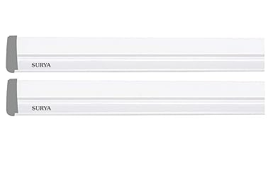 Surya 20W B22 LED Batten Set (White) - Pack of 2 : Amazon.in: Home ...