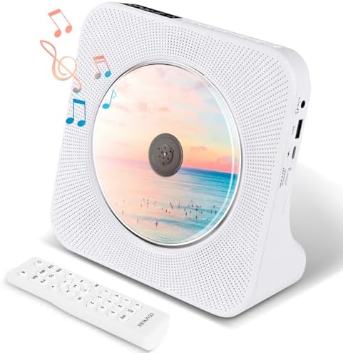 Amazon.com: Portable CD Player with HiFi Speaker, Bluetooth CD Players ...