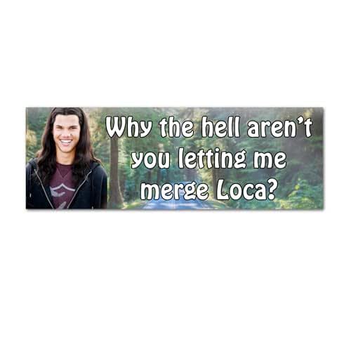 Amazon.com: 8" Merge loca bumper sticker jacob sticker Auto Vampire ...