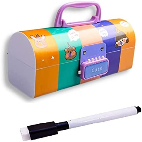Buy Toyshine Pencil Box with Code Lock Pen Case Large Capacity Multi ...