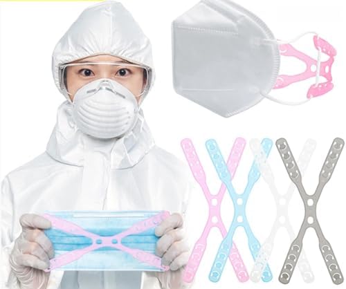 Amazon.com: Face Masks Ear Savers for Silicone Strap Back of Head Hook ...