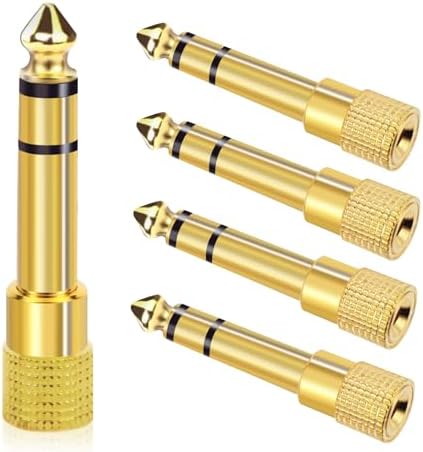 Amazon.com: UGREEN 6.35mm 1/4 Male to 3.5mm 1/8 Female Stereo Headphone ...