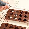 Amazon.com: Dacthuw Small Star Chocolate Molds Silicone, Food Grade ...