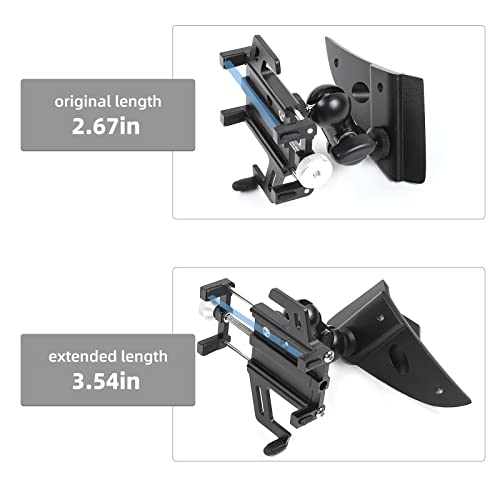 Snapklik.com : JeCar For Ram Phone Mount A-Pillar Cell Phone Holder For ...