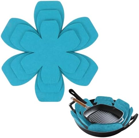 Amazon.com: 6 Pcs Pan Protectors For Stacking Pot And Pan Protectors ...