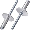 Amazon.com: Wensilon(130 pcs) 3/16 * 5/8" Large Cap Open End Aluminum ...