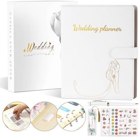 Amazon.com : Comprehensive Wedding Planner Book and Organizer for Bride ...