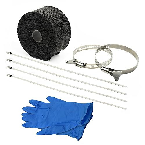 Snapklik.com : DOBTIM Fireproof Pipe Wrap Insulation 2 Wide X 16 Long ...