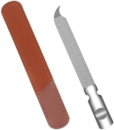 Amazon.com : Metal Nail File for Natural Nails, Stainless Steel Nail ...