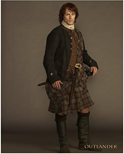 Amazon.com: Sam Heughan as Jamie Fraser in Outlander Scottish Warrior 8 ...