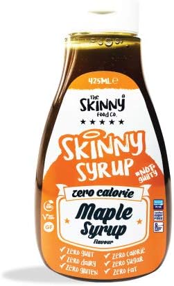 The Skinny Food Co. Zero Calorie Maple Syrup, 425 ml : Amazon.co.uk ...
