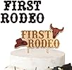Amazon.com: GIOGUK First Rodeo Wall Decal - Western Cowboy Theme ...