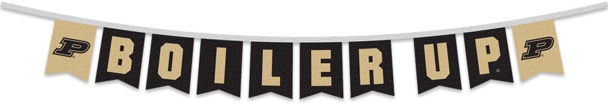 Amazon.com : Purdue Boilermakers Banner String Pennant Flags : Sports ...