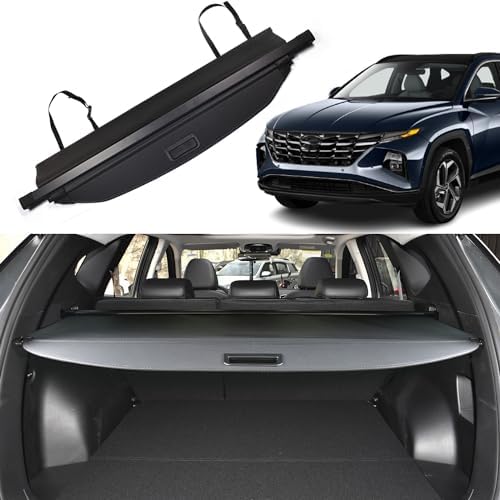 Amazon.com: Liizoo Cargo Cover for Hyundai Tucson 2022 2023 2024 2025 ...