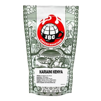 Amazon.com : JBC Coffee Roasters "Kenya Kariaini" Light Roasted Whole ...