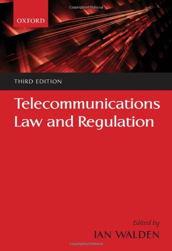 Buy Telecommunications Law and Regulation Book Online at Low Prices in ...