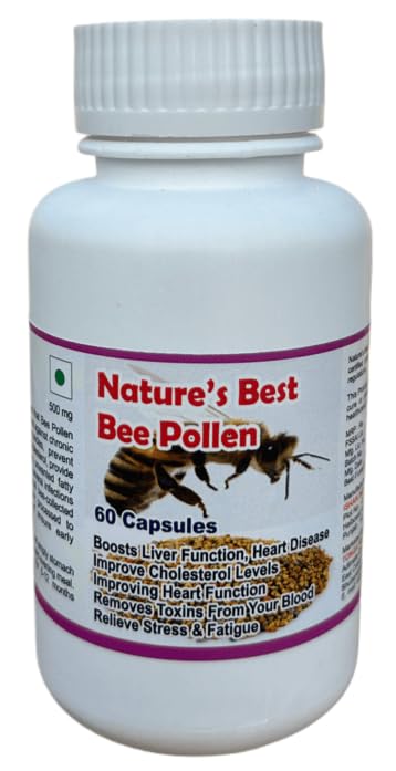 Buy NATURE’S BEST BEE POLLEN CAPSULES - 60 CAPSULES (GET 1 BOTTLE ...