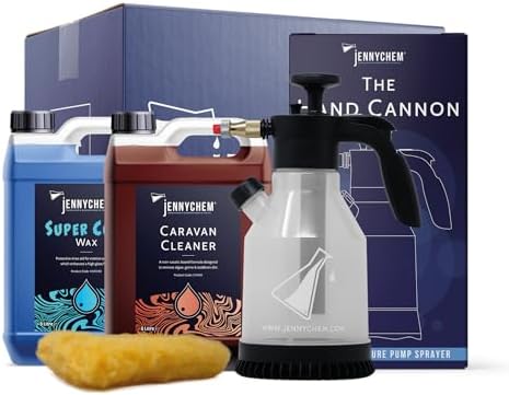 Caravan Cleaning Kit – Caravan Cleaner, Super Cold Wax Protection, Wash ...