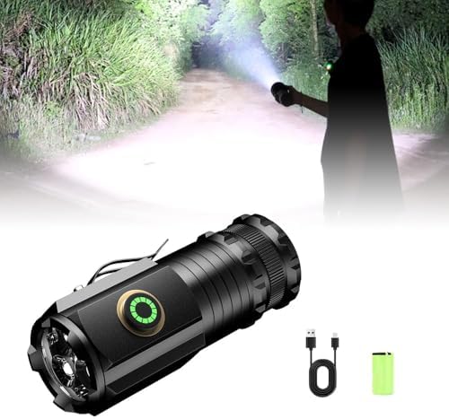 Mini Flash Super Power Flashlight, Multifunction Pen Clip Clip with 3 ...