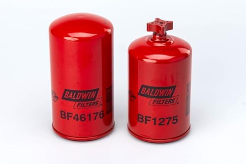 Amazon.com: Generic Baldwin Fuel Filter Combo Set BF1275 and BF46176, Compatible with AirDog I ...