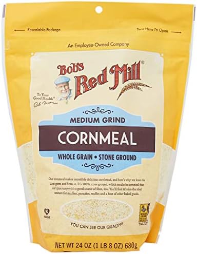 Amazon.com : Bob's Red Mill Medium Grind Cornmeal, 24 Oz : Grocery ...