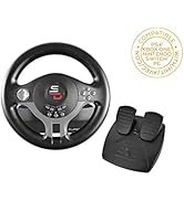 Subsonic Superdrive - GS550 Racing steering wheel with Pedals, paddles ...