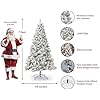 Amazon.com: 7' Prince Flock® Artificial Christmas Tree Unlit ...