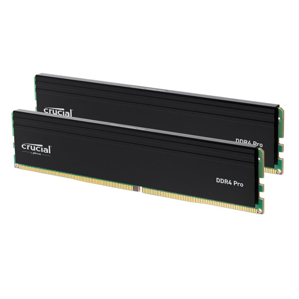 Crucial Pro 64GB Kit (2x32GB) DDR4-3200 UDIMM CL22 (16Gbit) : Amazon ...