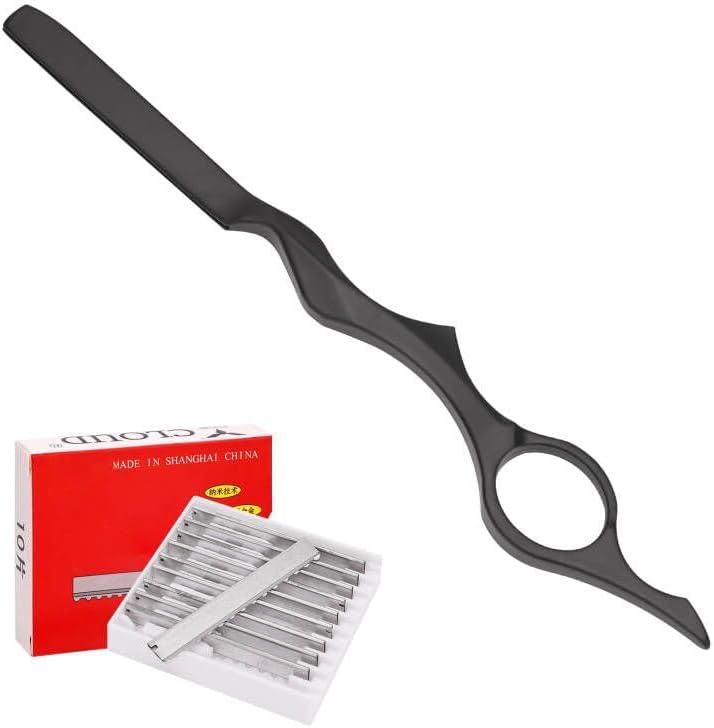 Amazon.com : Hair Styling Thinning Texturizing Cutting Razor, 11-Piece ...