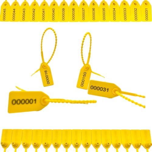 Amazon.com: FarwenC 100 Pcs Plastic Tamper Seals, Fire Extinguisher ...