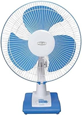 Buy POLAR Annexer High Speed 400mm Table Fan White Mauve | Mini ...