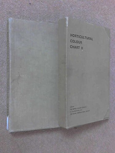 Horticultural Colour Chart II: Amazon.co.uk: British Colour Council: Books