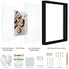 Amazon.com - YOTINTIN 8x10 Floating Frames 2 Pack Wooden Photo Frame ...