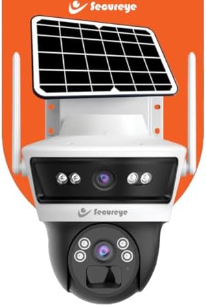 Buy Secureye 4G/5G Dual Lens Solar CCTV Camera -Solaris| Wireless ...
