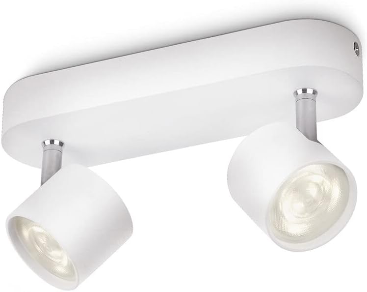Philips MyLiving Star 2 Bar Spotlight Ceiling Bar (Integrated 2 x 3 W ...