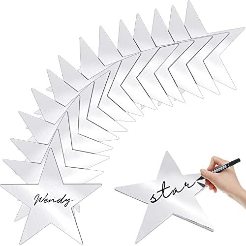 Amazon.com: 80 Pieces Stars Cutouts Double Printed Paper Star ...