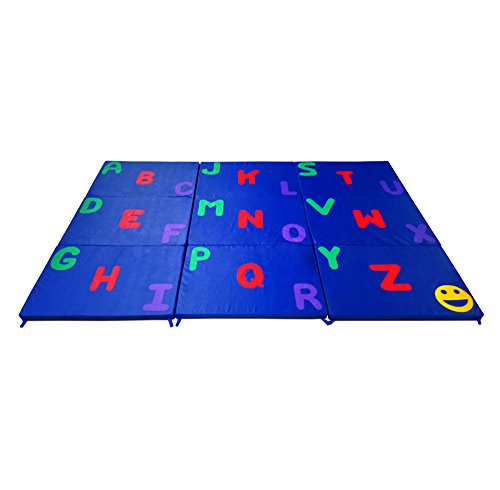FUN large FOAM pad with the ALPHABET, measuring 118 x 79 x 2 inches ...