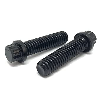Amazon.com: (8 Pieces) 3/8-16x1 Alloy 12 Point Flange Bolts Screws UNC ...