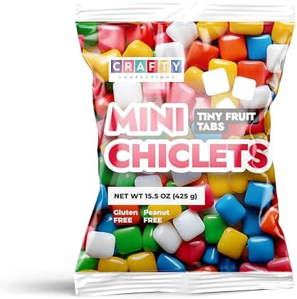 Amazon.com : Chiclets Gum Original - 1 Pound Bag (Approx 380) Assorted ...