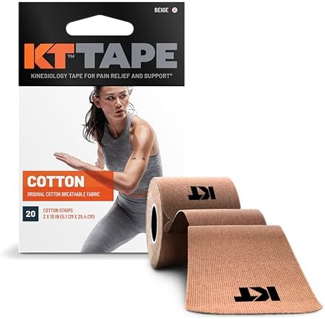 KT TAPE KTT-AW-Beige TAPE ORIGINAL PRE-CUT 20 STRIP BEIGE: Buy Online ...
