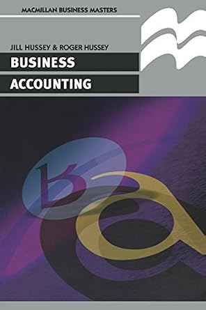 Business Accounting: Collis, Jill, Hussey, Roger: 9780333730812: Amazon ...