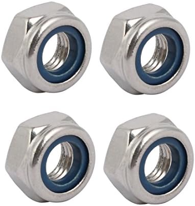 Amazon.com: uxcell 8pcs M6 x 1mm Pitch Metric Thread 304 Stainless ...