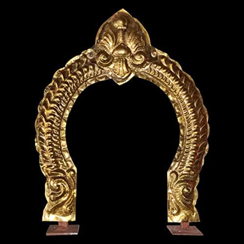 Buy J.J MODERN DESIGNS Prabhavali Brass Thiruvachi Arch Deity Idols ...