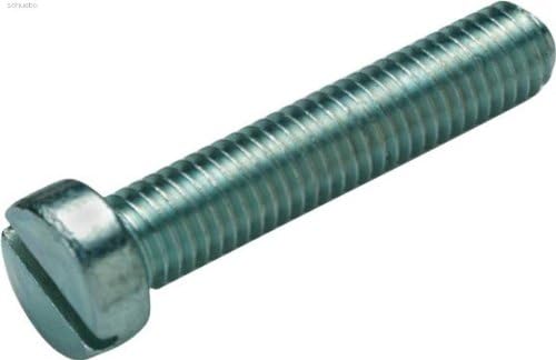 Dresselhaus 4,8 juego de tornillos y cabeza ranurada, DIN EN ISO 1207/M/galvanizado 100 unidades ...